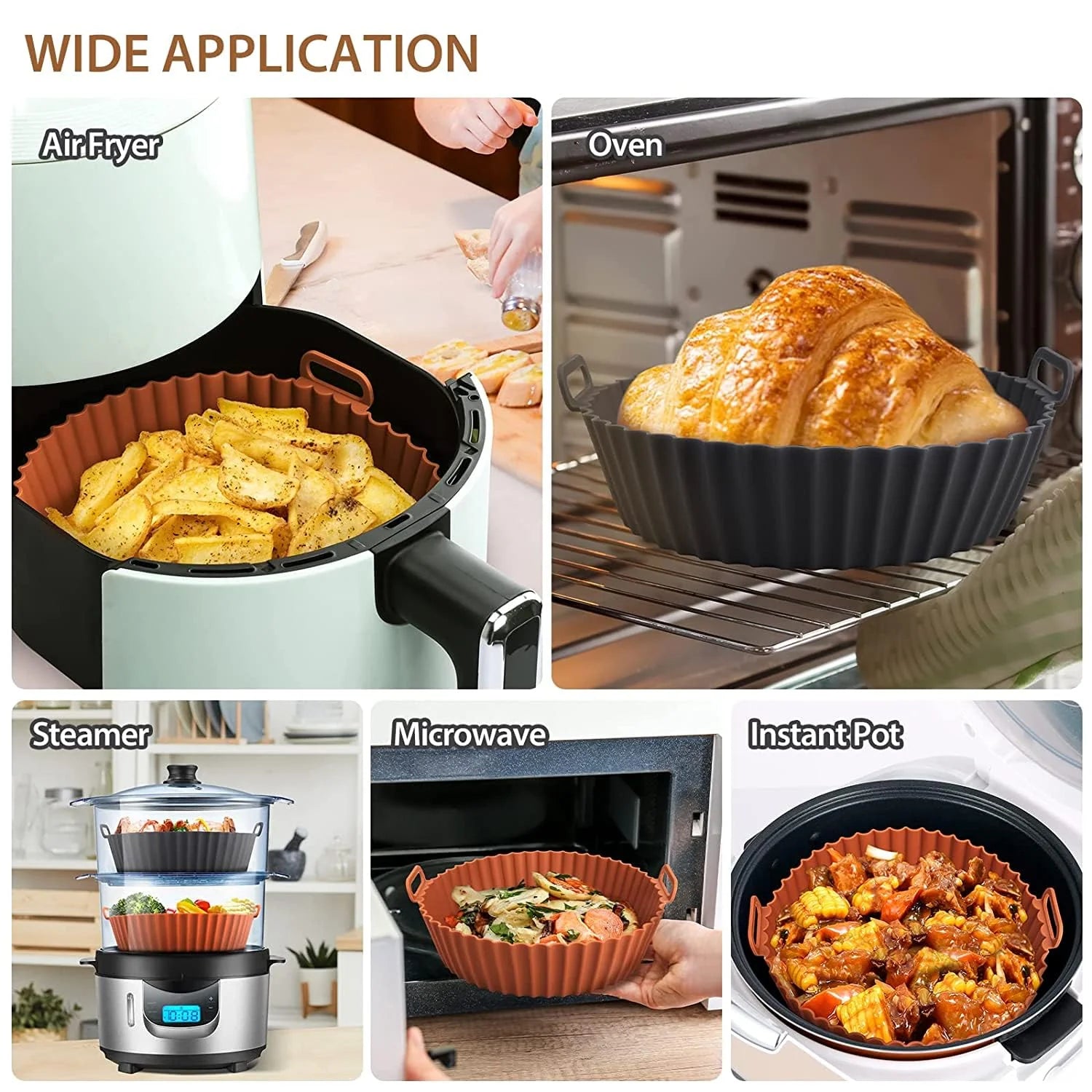 Silicone Air Fryer Basket